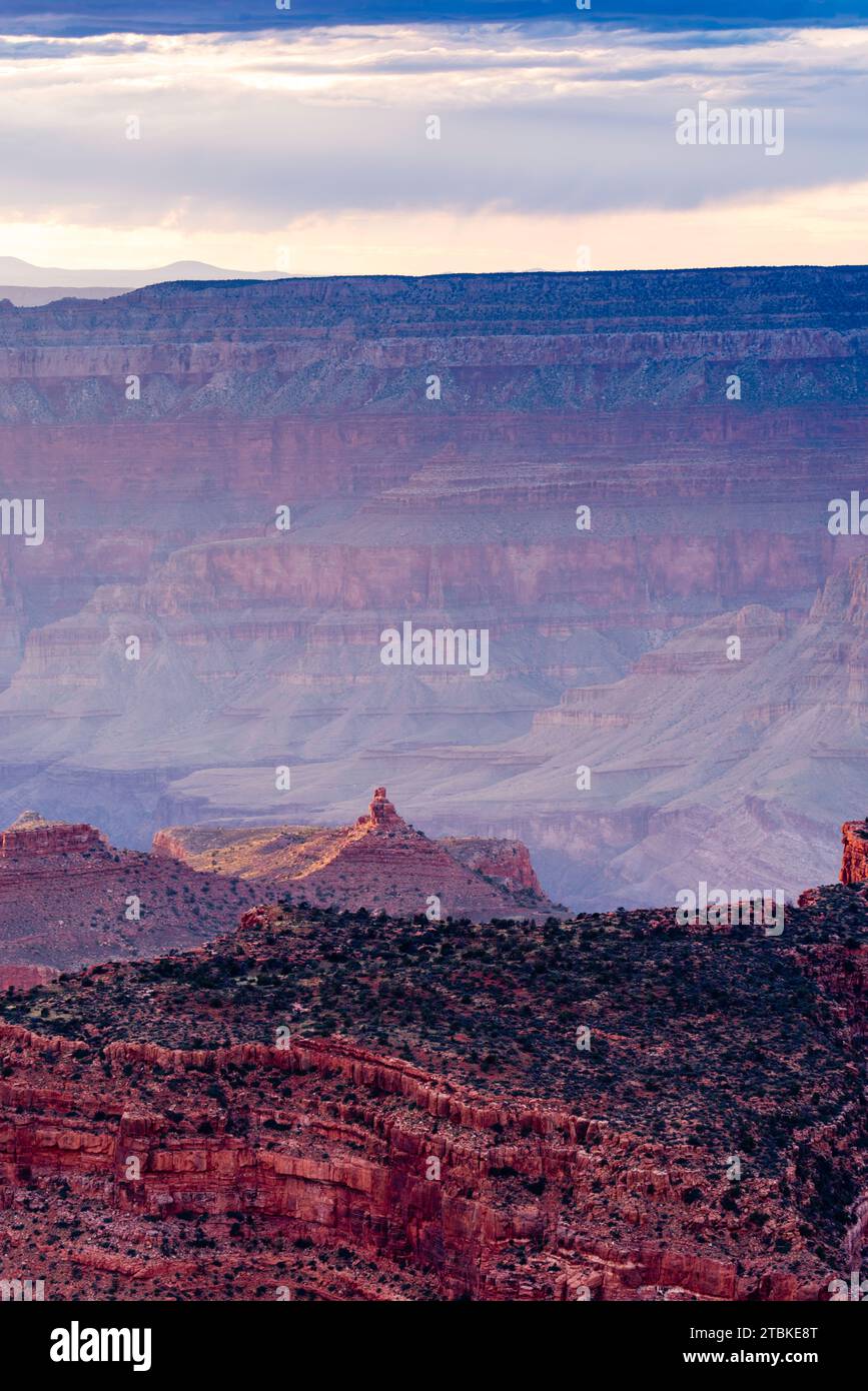 Photograph of the spectacular Grand Canyon, taken from remote Point ...