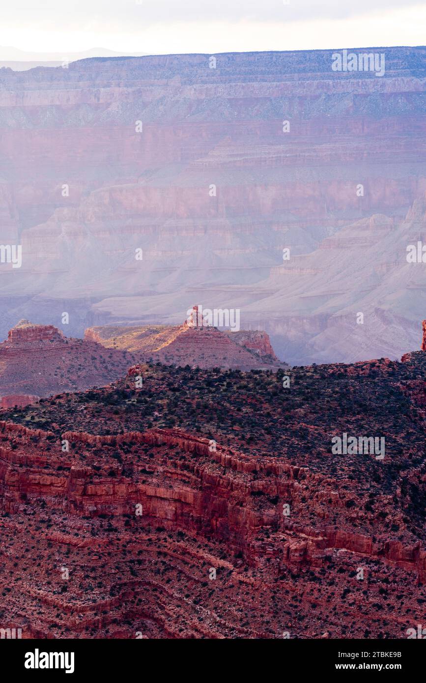 Photograph of the spectacular Grand Canyon, taken from remote Point ...