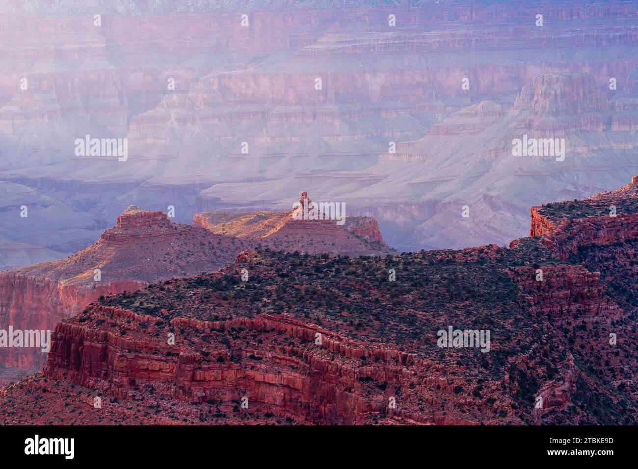 Photograph of the spectacular Grand Canyon, taken from remote Point ...