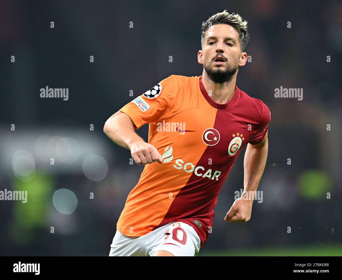 ISTANBUL - Dries Mertens of Galatasaray during the UEFA Champions ...
