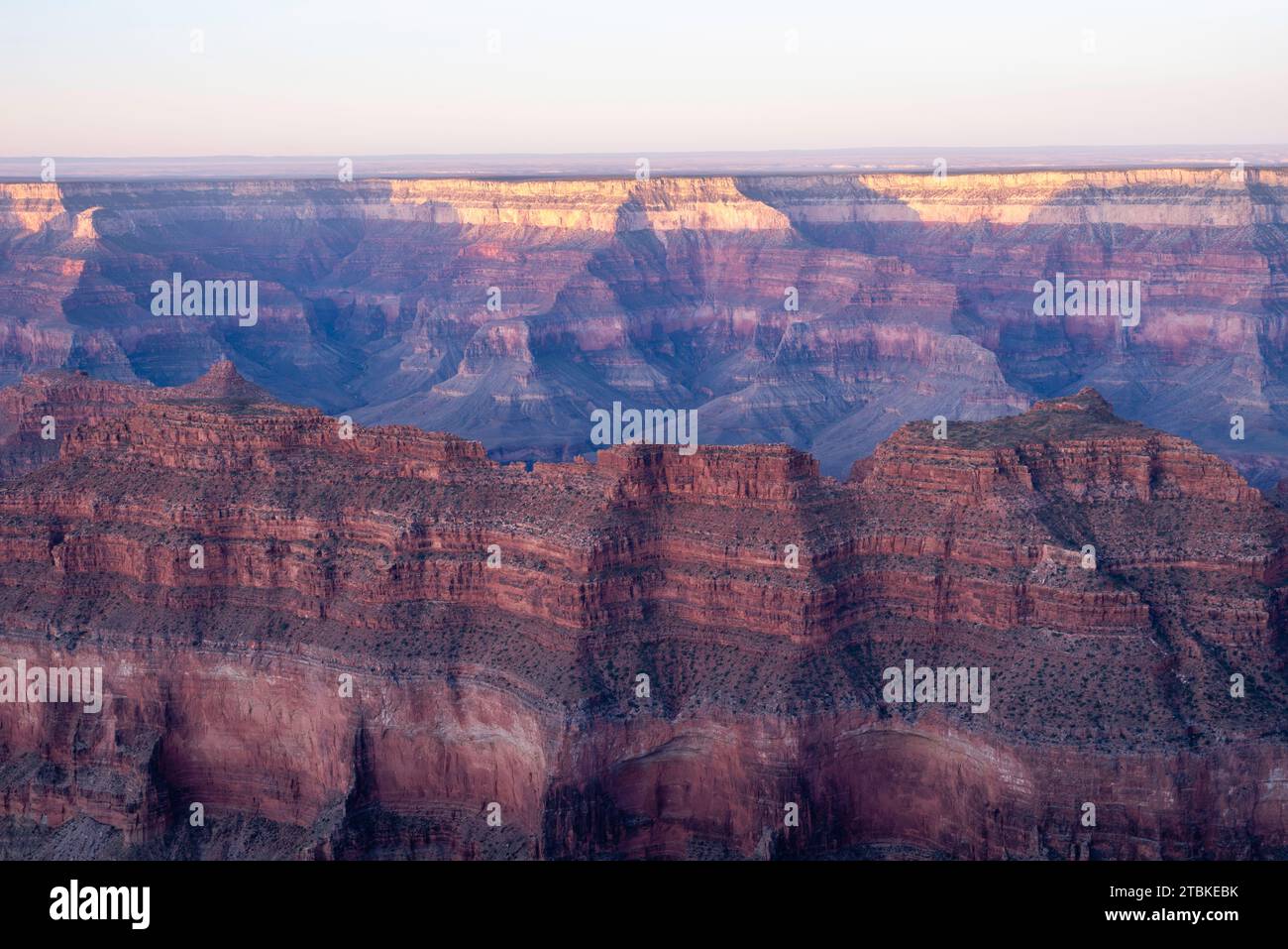 Photograph of the spectacular Grand Canyon, taken from remote Point ...