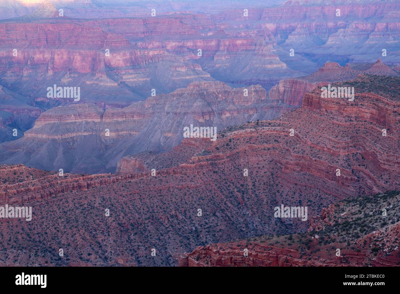 Photograph of the spectacular Grand Canyon, taken from remote Point ...