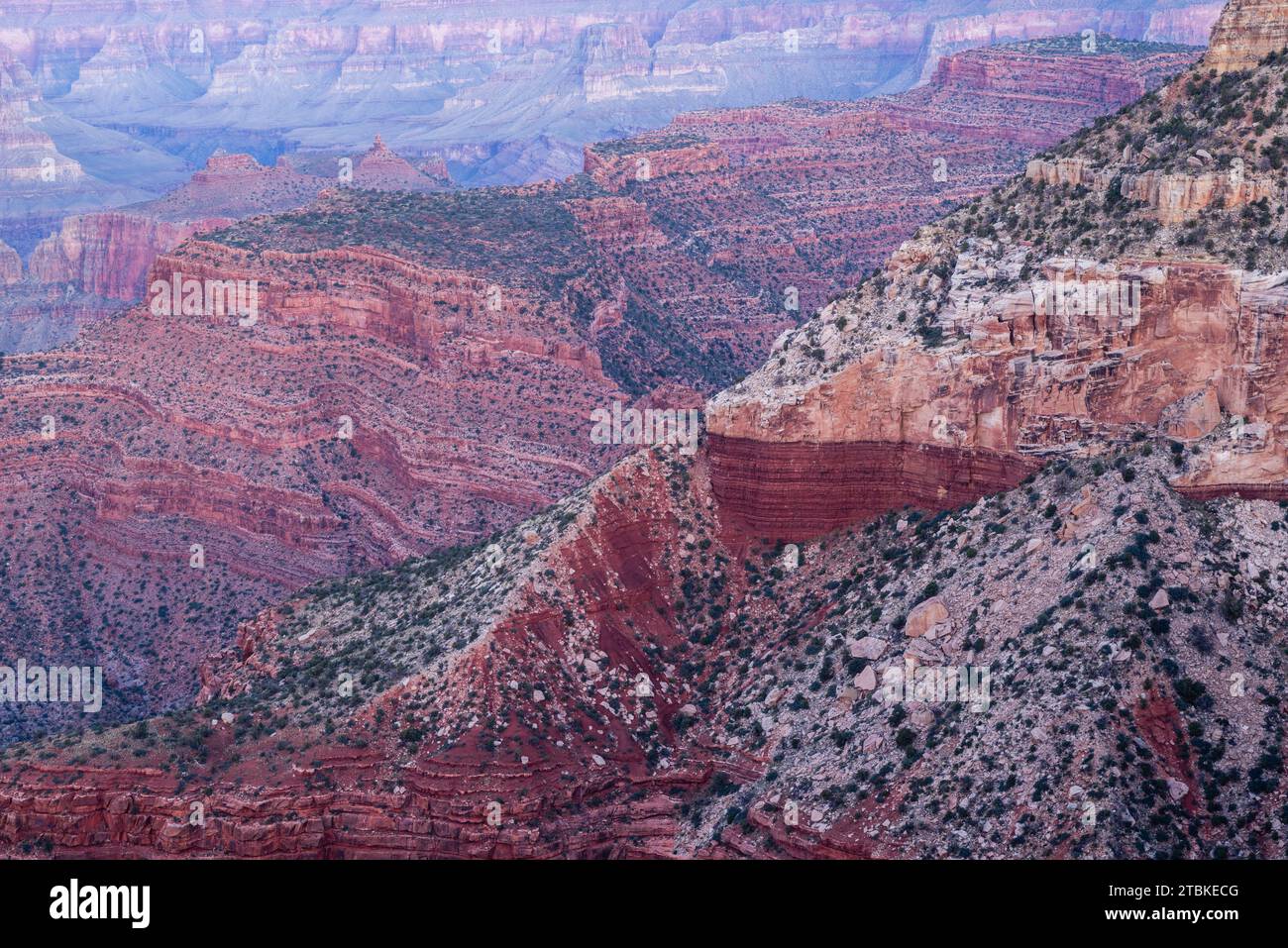 Photograph of the spectacular Grand Canyon, taken from remote Point ...