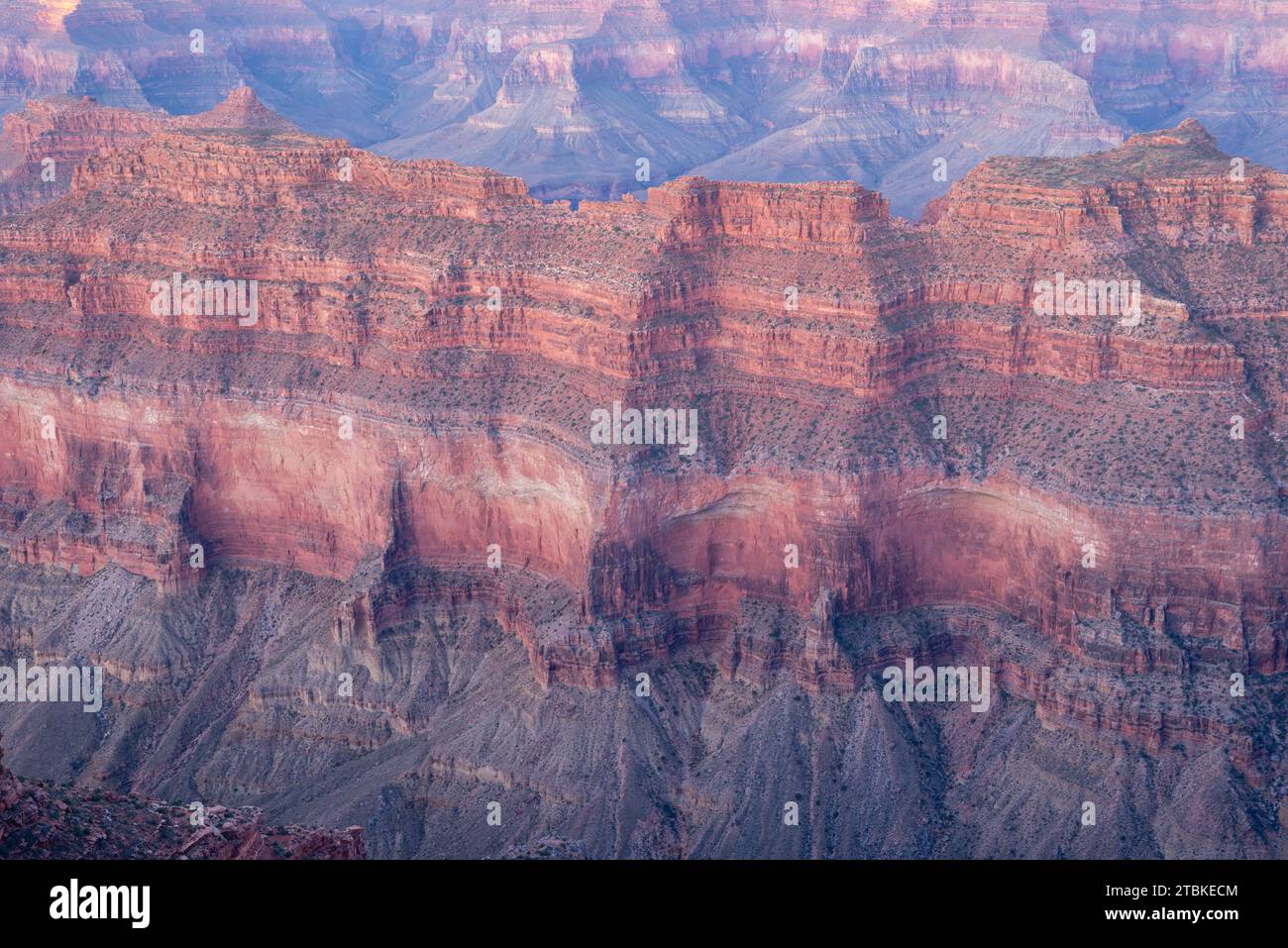 Photograph of the spectacular Grand Canyon, taken from remote Point ...