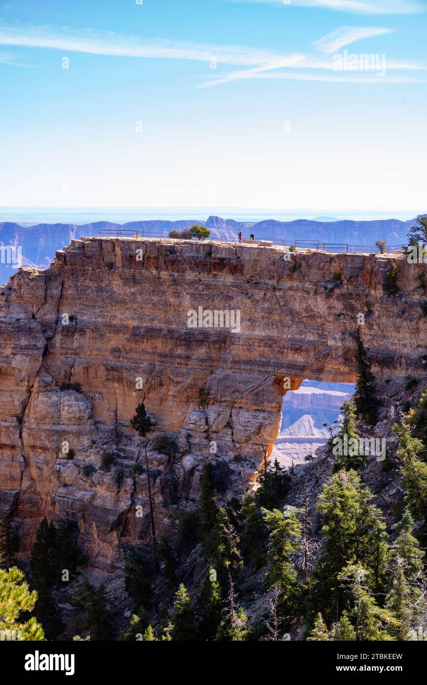 Photograph of Angel's Window at Cape Royal, North Rim. Grand Canyon ...