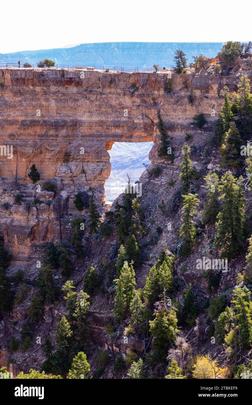 Photograph of Angel's Window at Cape Royal, North Rim. Grand Canyon ...