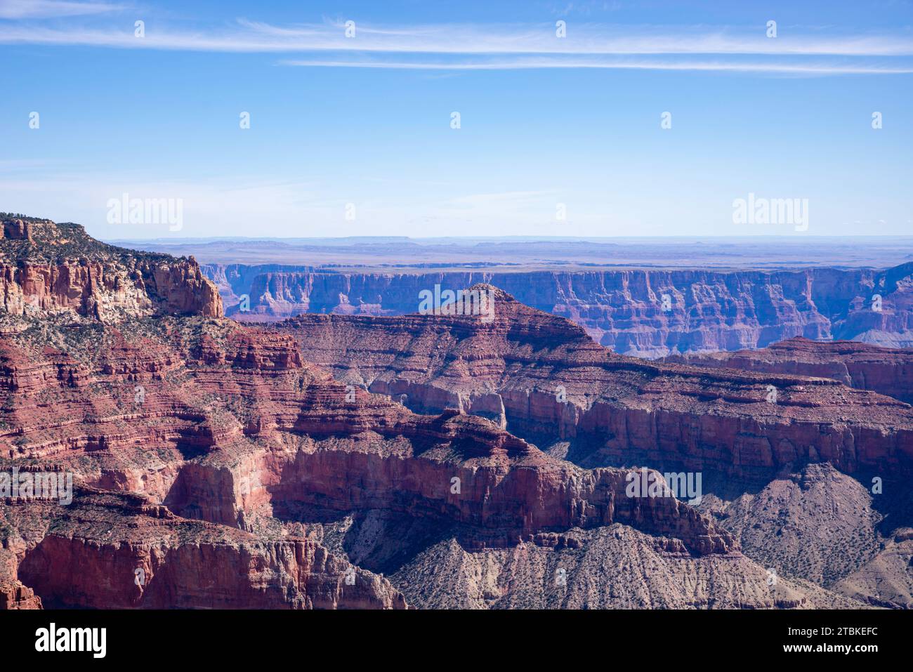 Photograph from Cape Royal, North Rim. Grand Canyon National Park ...