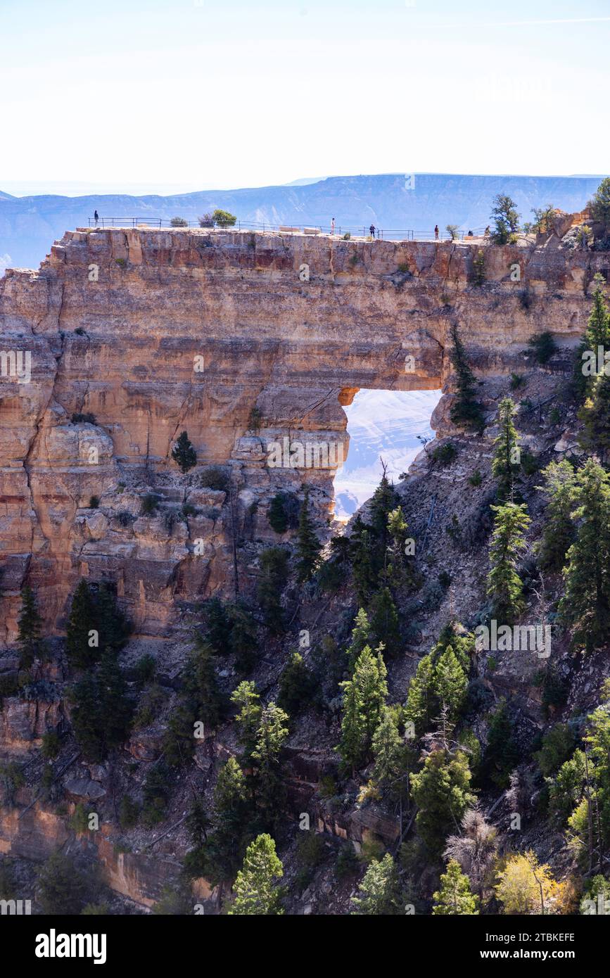 Photograph of Angel's Window at Cape Royal, North Rim. Grand Canyon ...