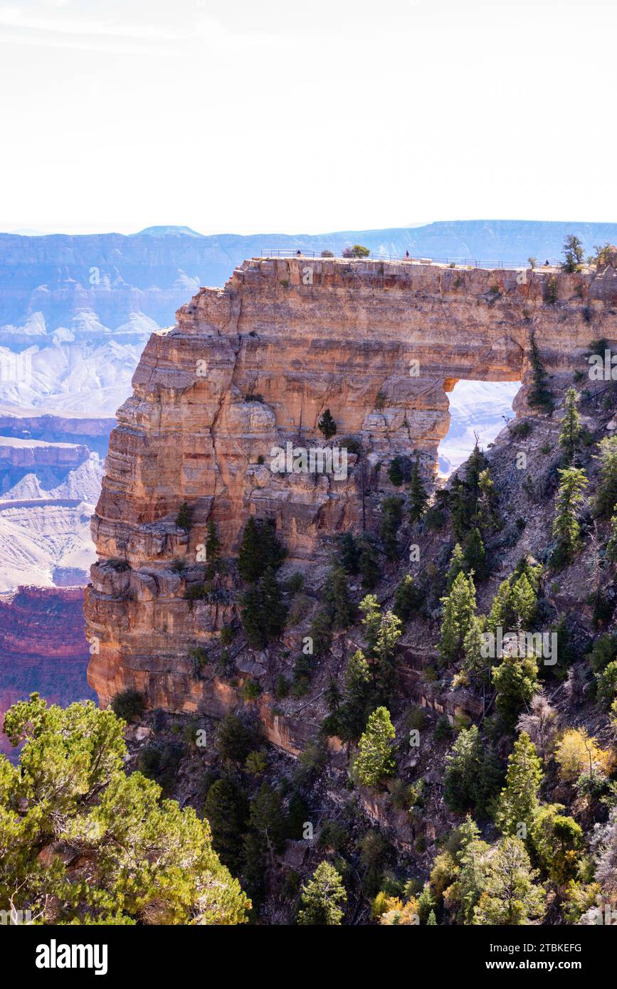 Photograph of Angel's Window at Cape Royal, North Rim. Grand Canyon ...