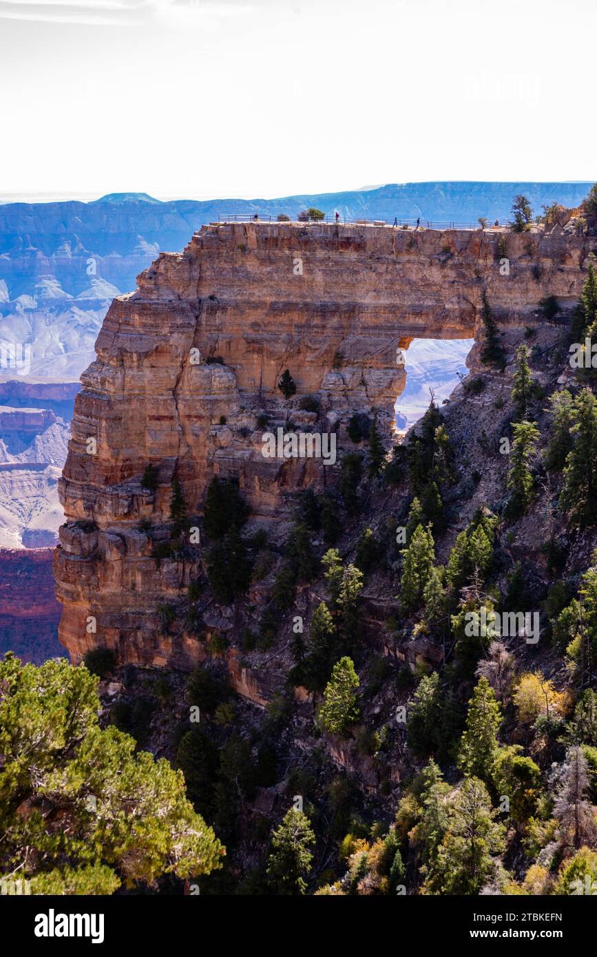 Photograph of Angel's Window at Cape Royal, North Rim. Grand Canyon ...