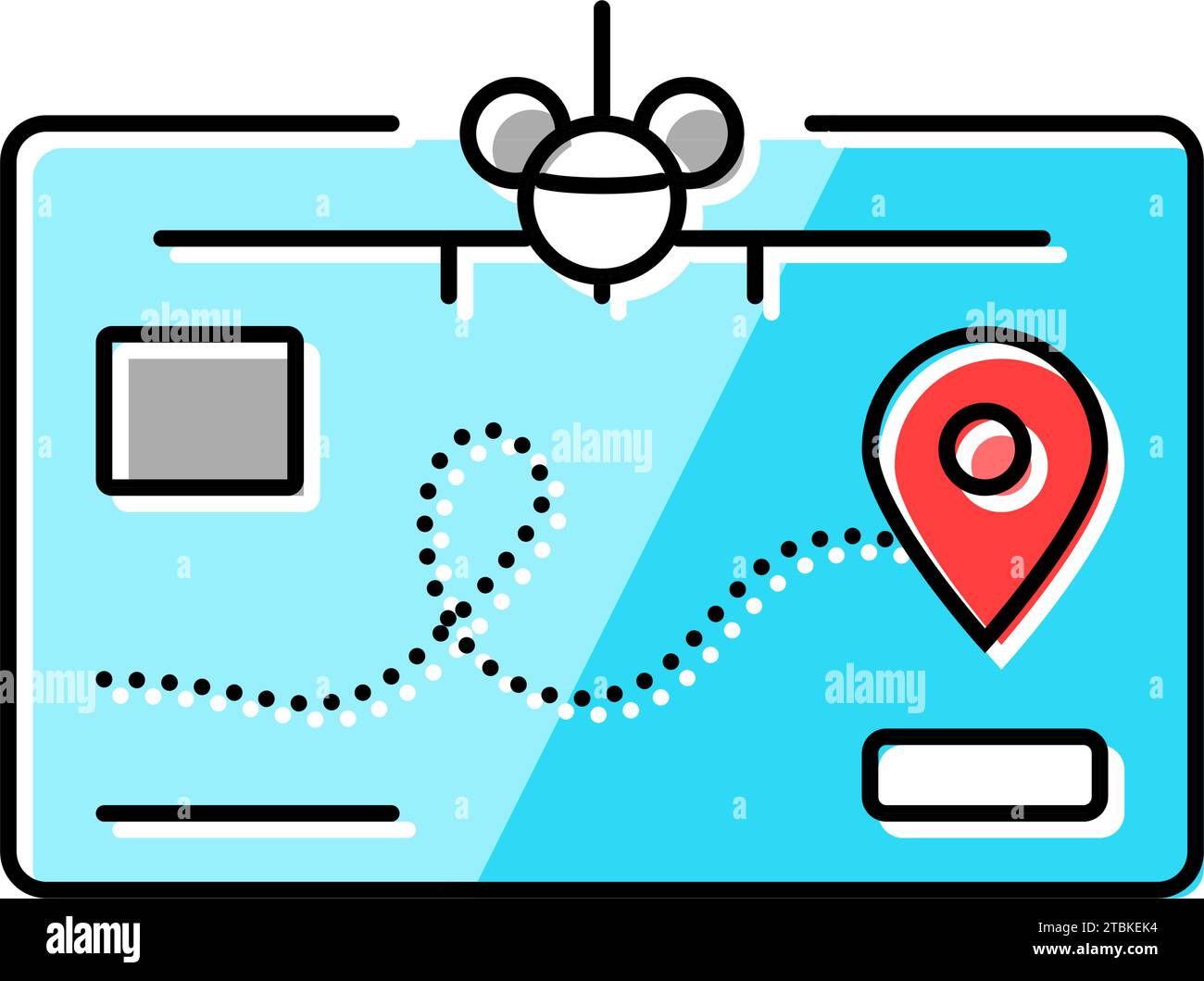 airline miles bank payment color icon vector illustration Stock Vector ...