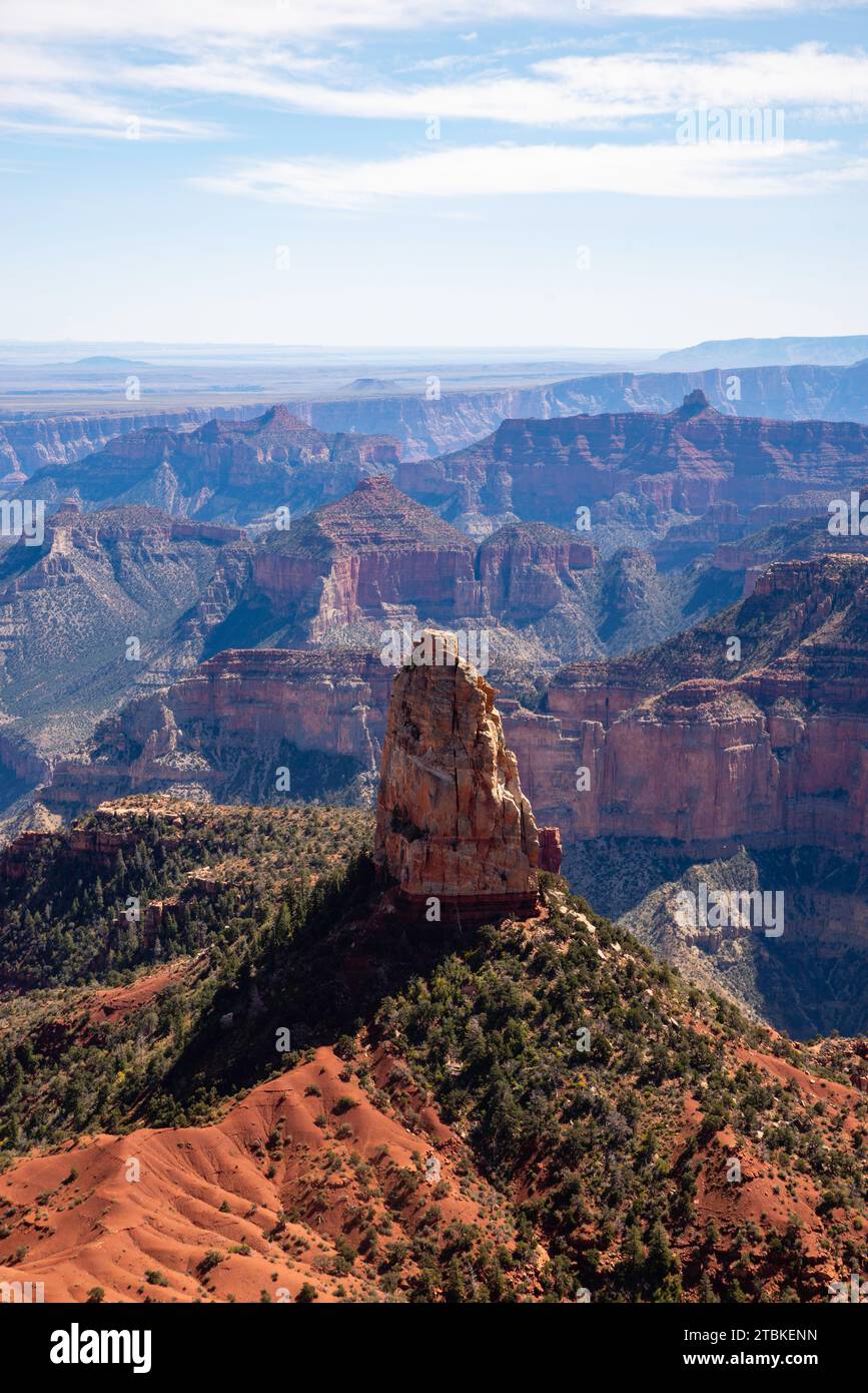 Photograph from Point Imperial Overlook, North Rim. Grand Canyon ...