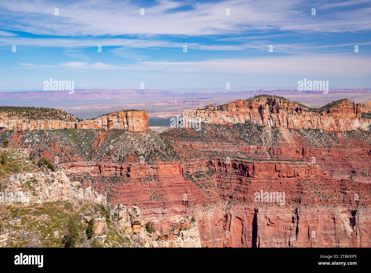 Photograph from Point Imperial Overlook, North Rim. Grand Canyon ...
