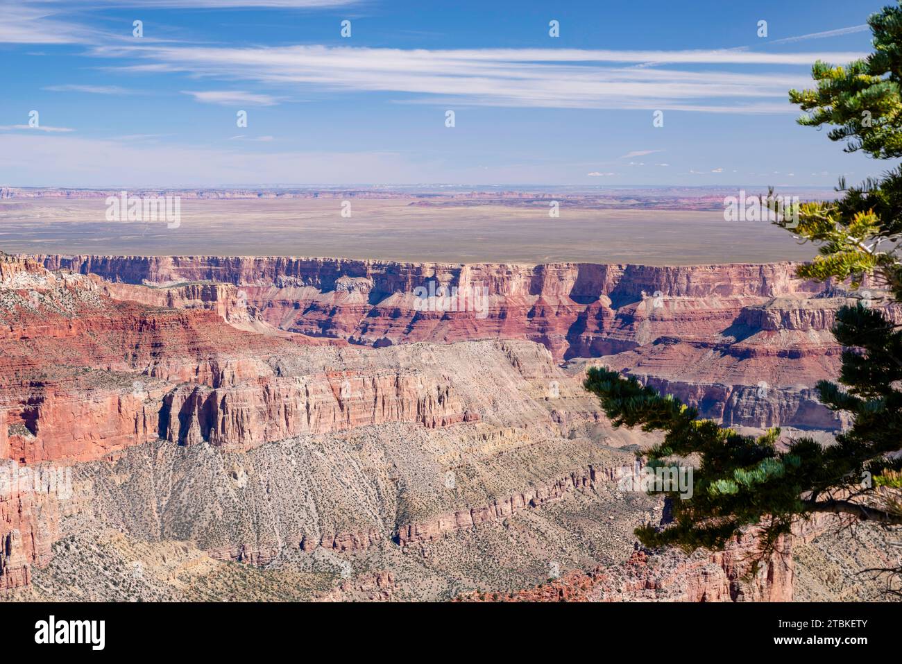 Photograph from Point Imperial Overlook, North Rim. Grand Canyon ...