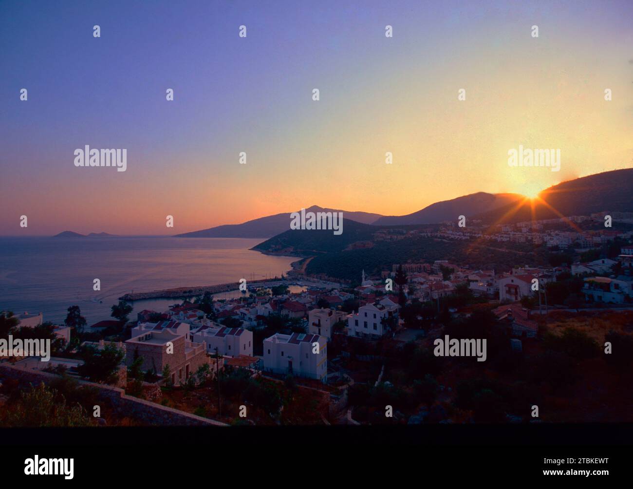 Kalkan sunset hi-res stock photography and images - Alamy