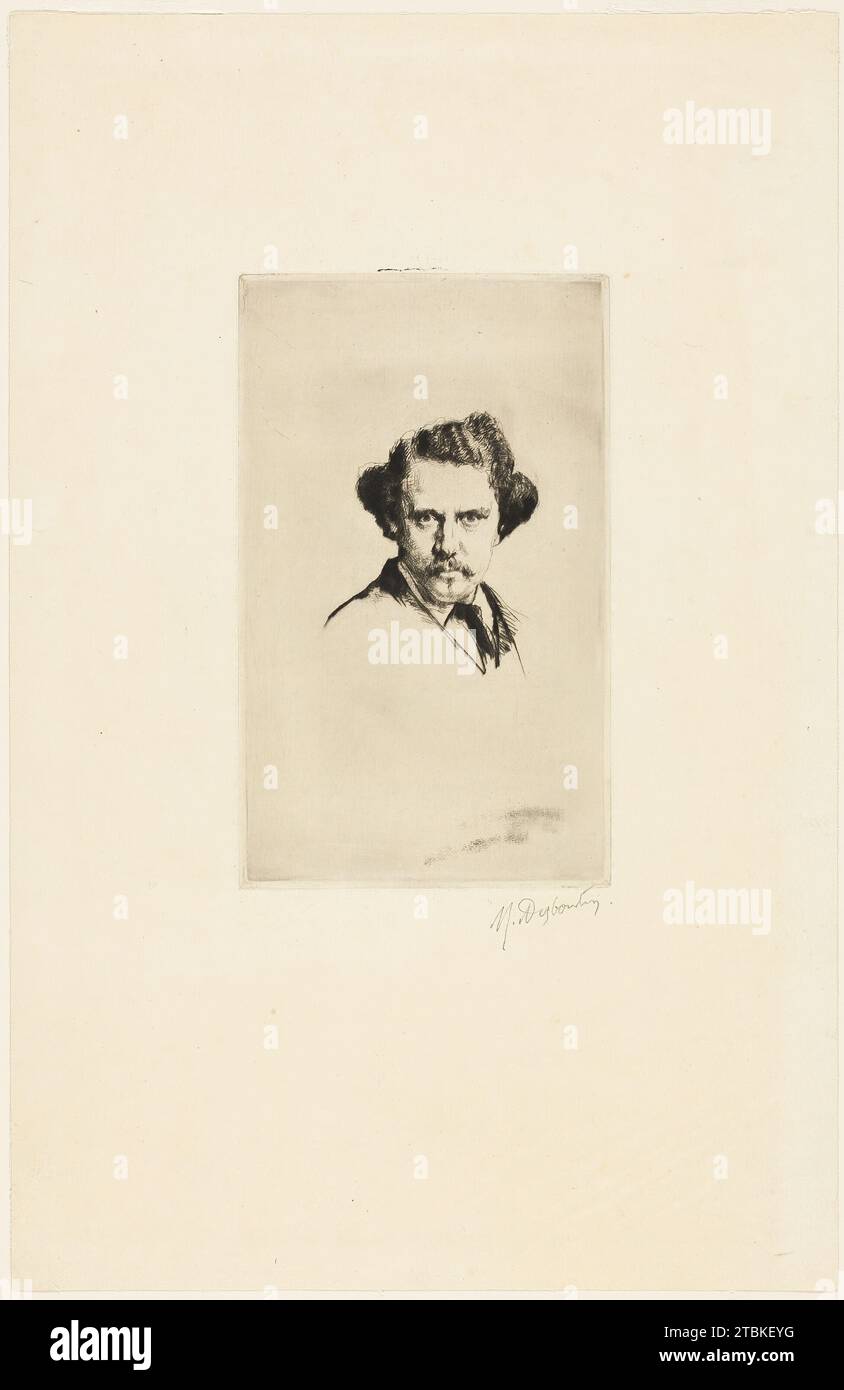 Portrait of Alfred Cadart, 1875 Stock Photo - Alamy