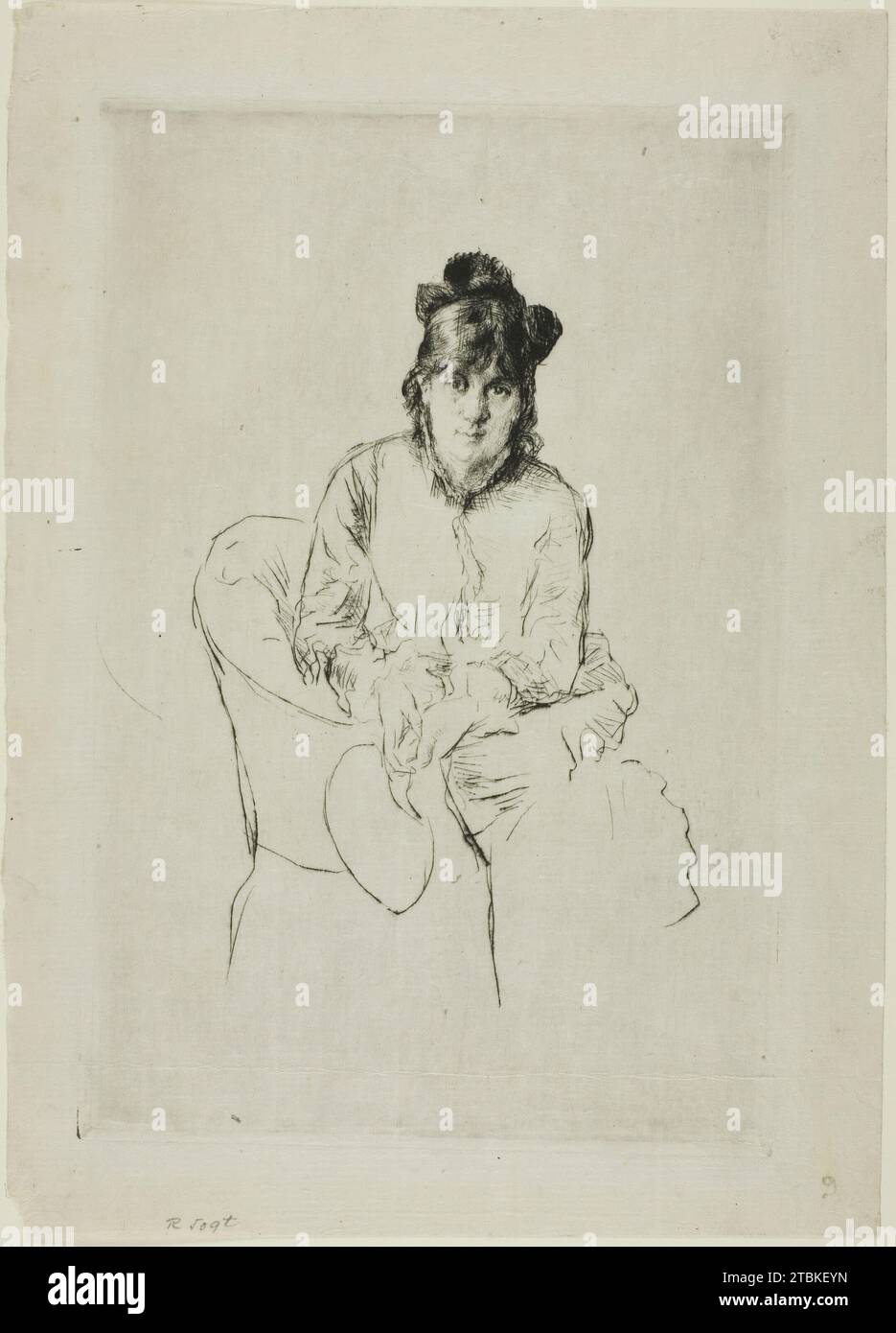 Berthe morisot drawing hi-res stock photography and images - Alamy