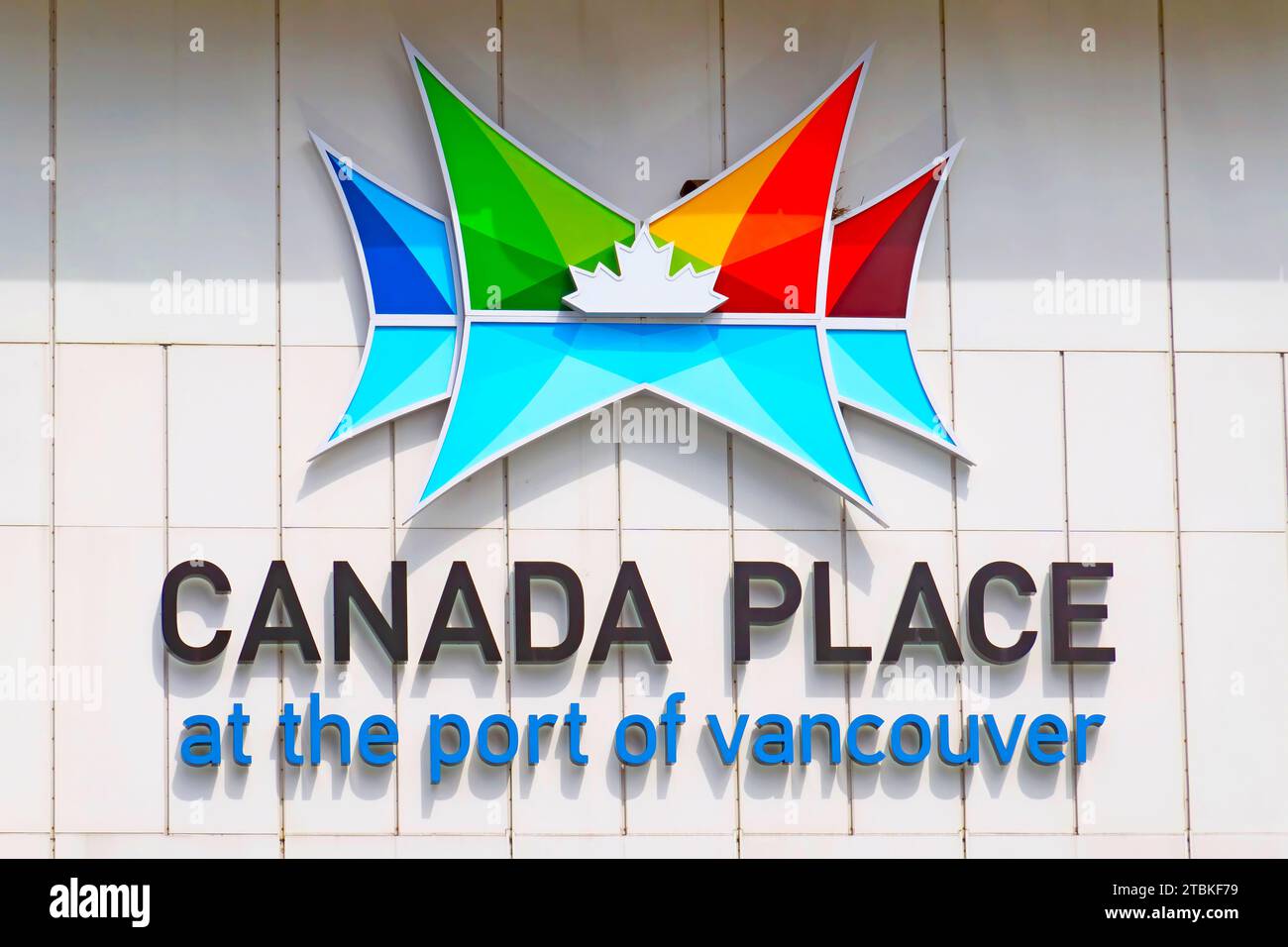 Vancouver canada place convention sign hi-res stock photography and ...