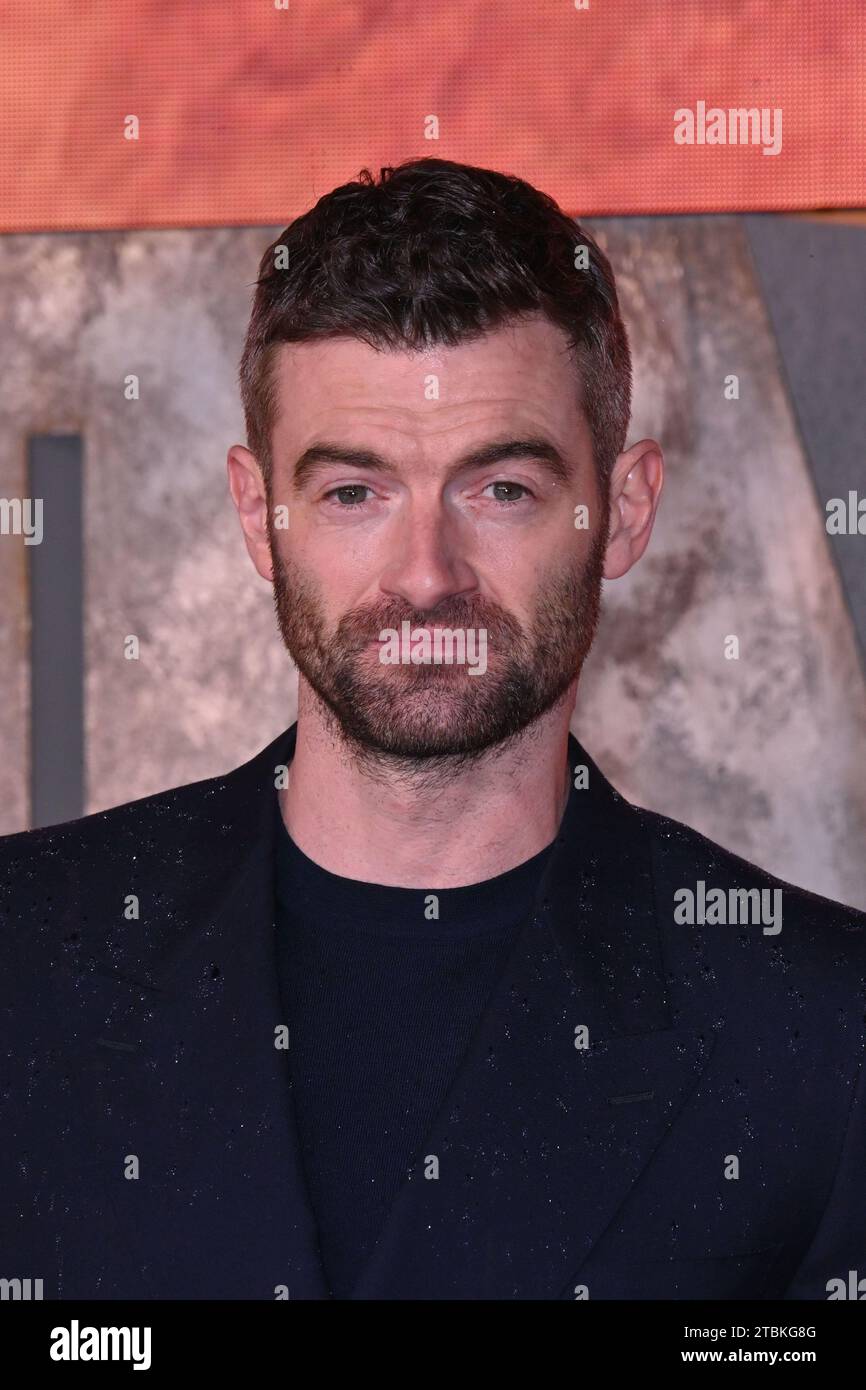 London, UK. 7th Dec, 2023. Stuart Martin at UK Premiere of Rebel Moon ...