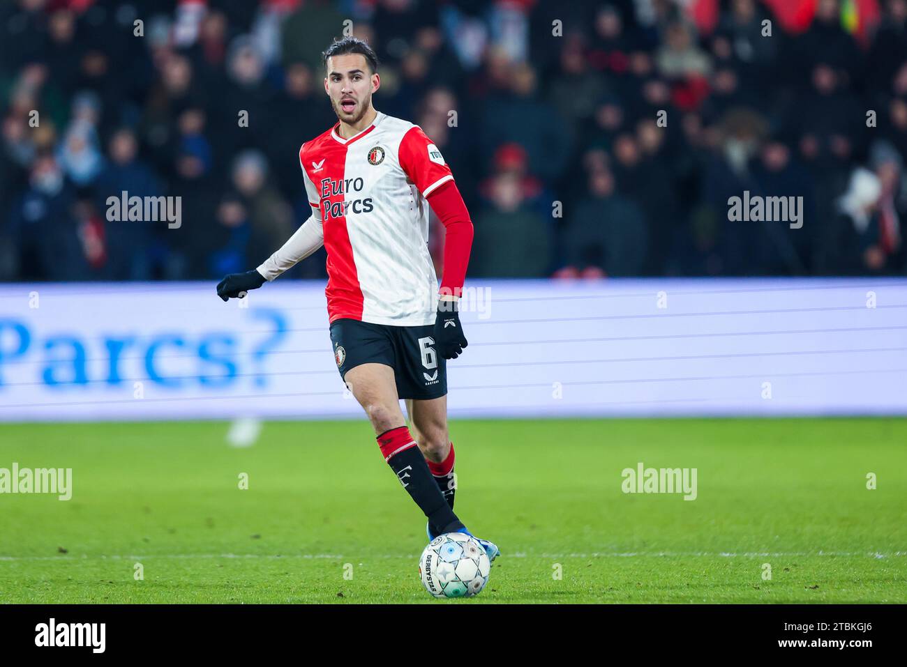 ROTTERDAM, NETHERLANDS - DECEMBER 7: Ramiz Zerrouki (Feyenoord ...