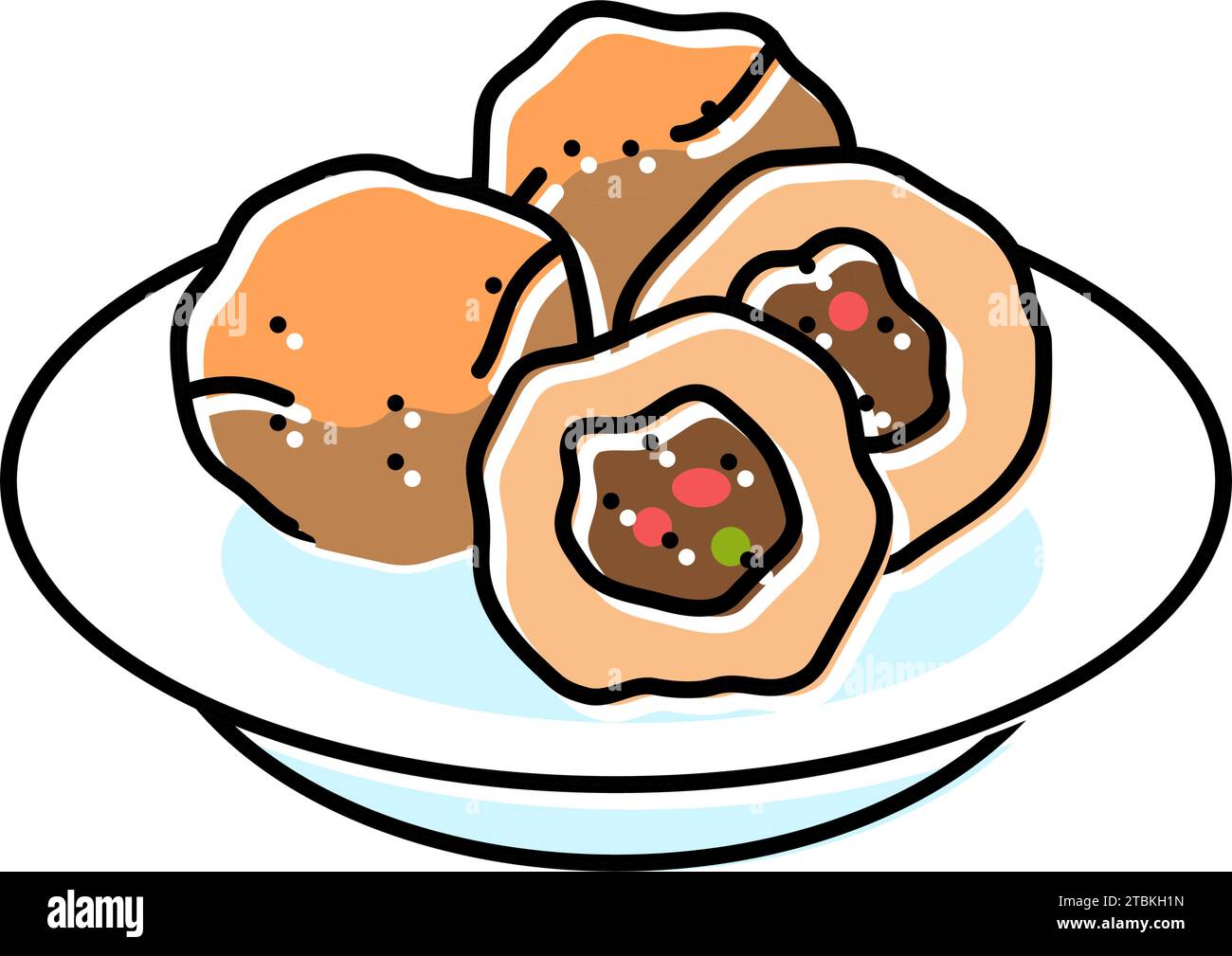 Arancini Stock Vector Images - Alamy
