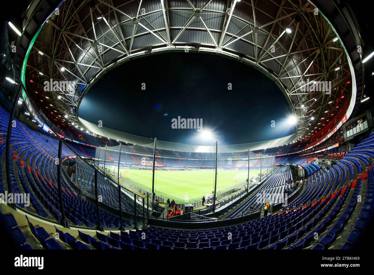 ROTTERDAM, NETHERLANDS - DECEMBER 7: Stadium overview during the ...