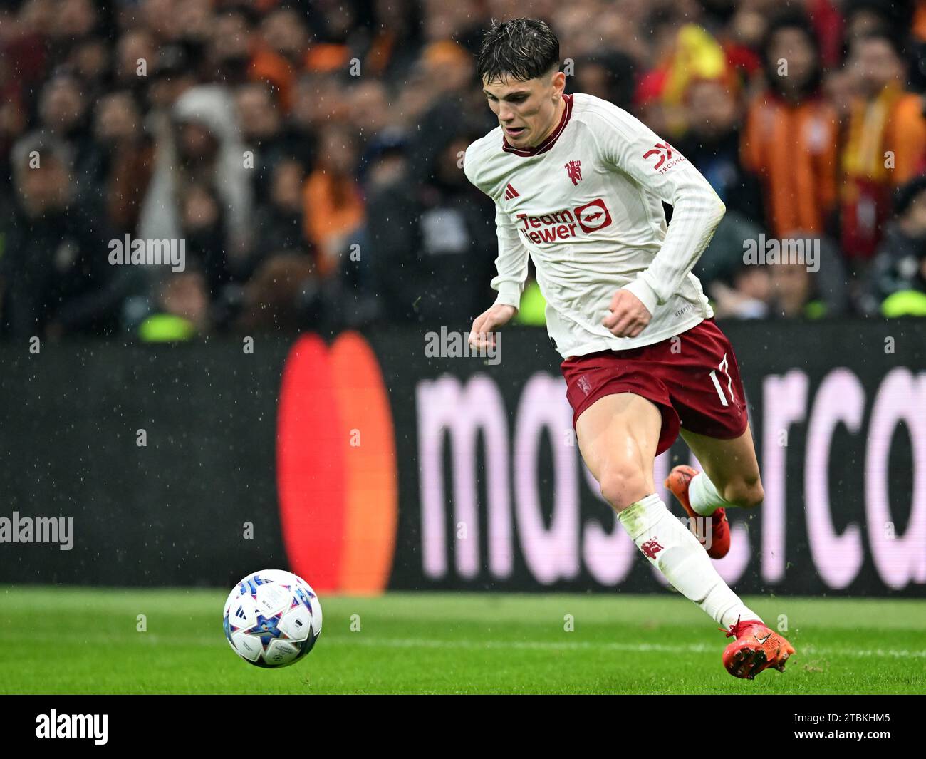 ISTANBUL - Alejandro Garnacho of Manchester United FC during the UEFA ...