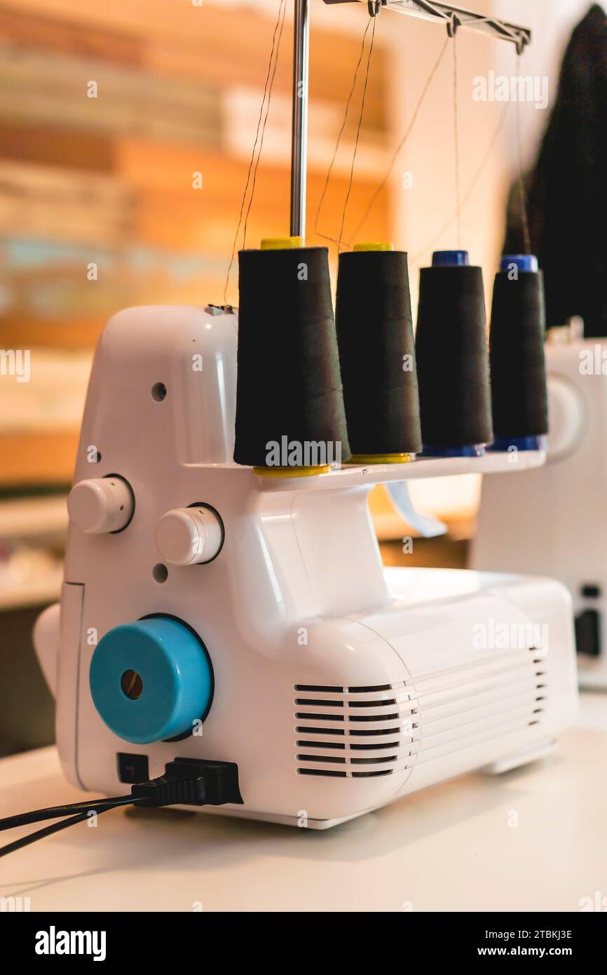Overlock machine hi-res stock photography and images - Alamy