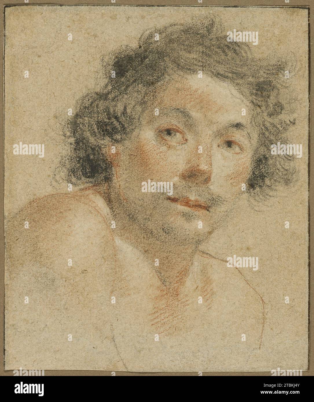 Bust Portrait of a Young Man, 1620/25 Stock Photo - Alamy