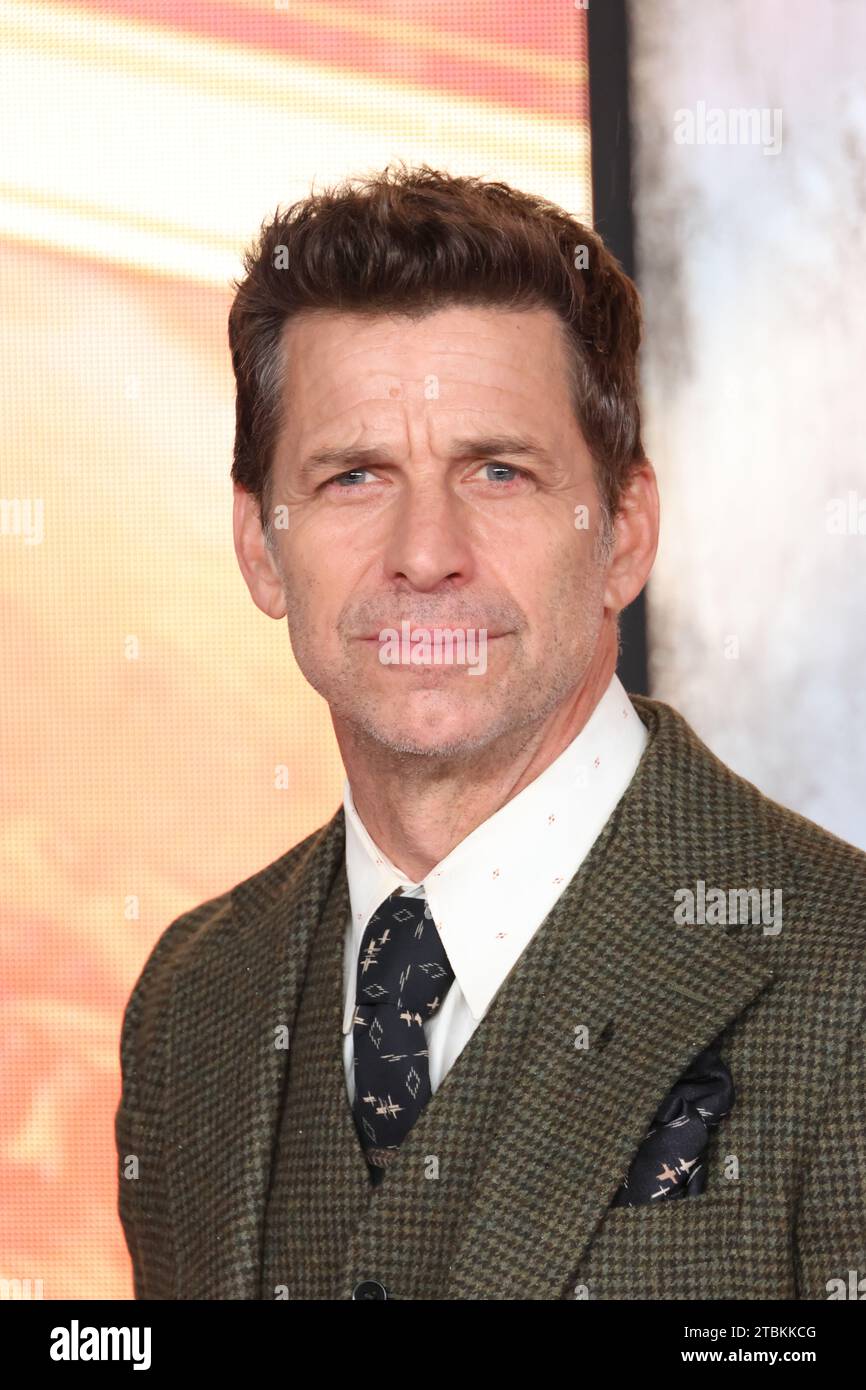 Zack Snyder, Rebel Moon: Part One - A Child of Fire - London Premiere ...