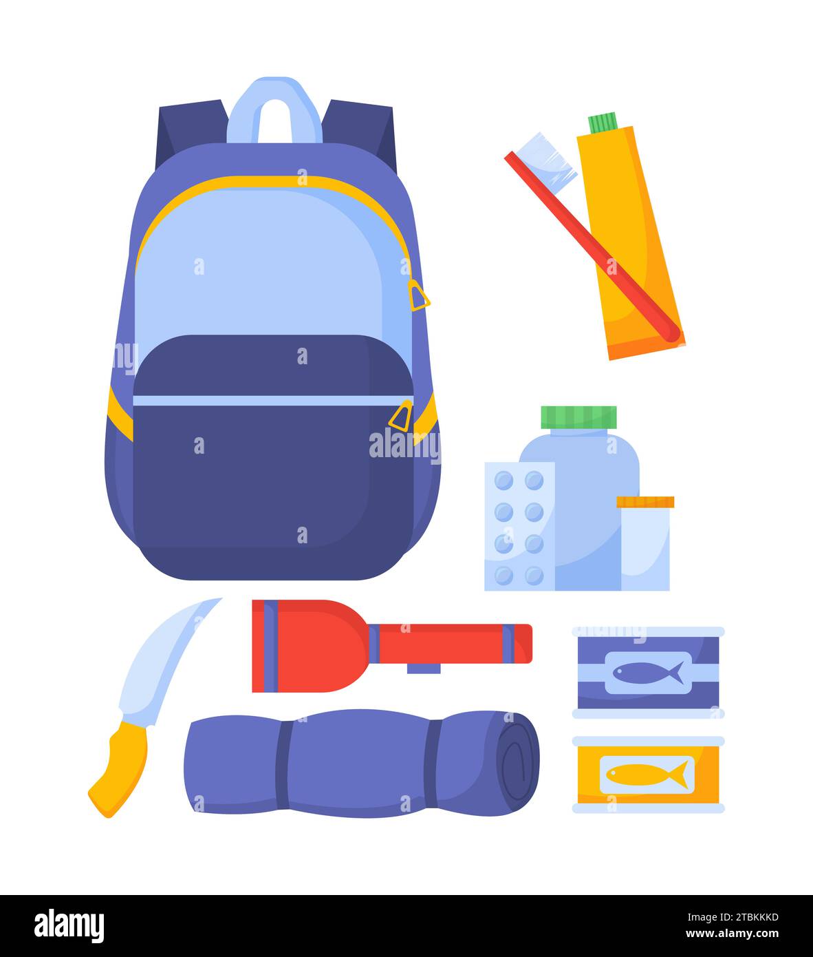 Emergency kit vector set Stock Vector Image & Art - Alamy