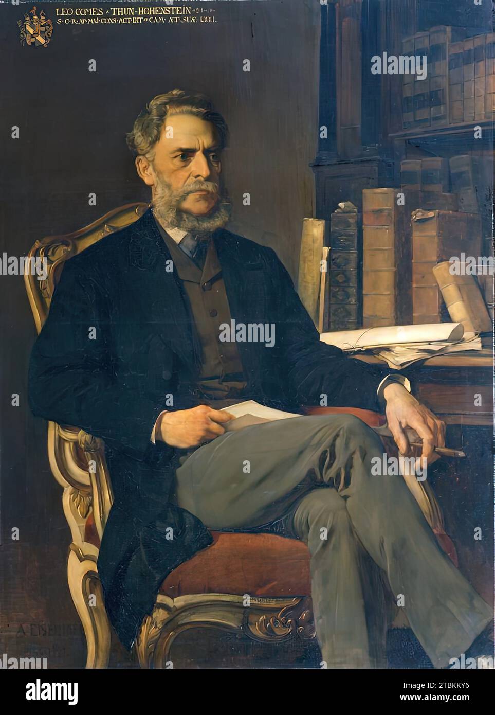 Leo Graf Thun-Hohenstein, 1882. Leopold (Leo) Count of Thun and ...