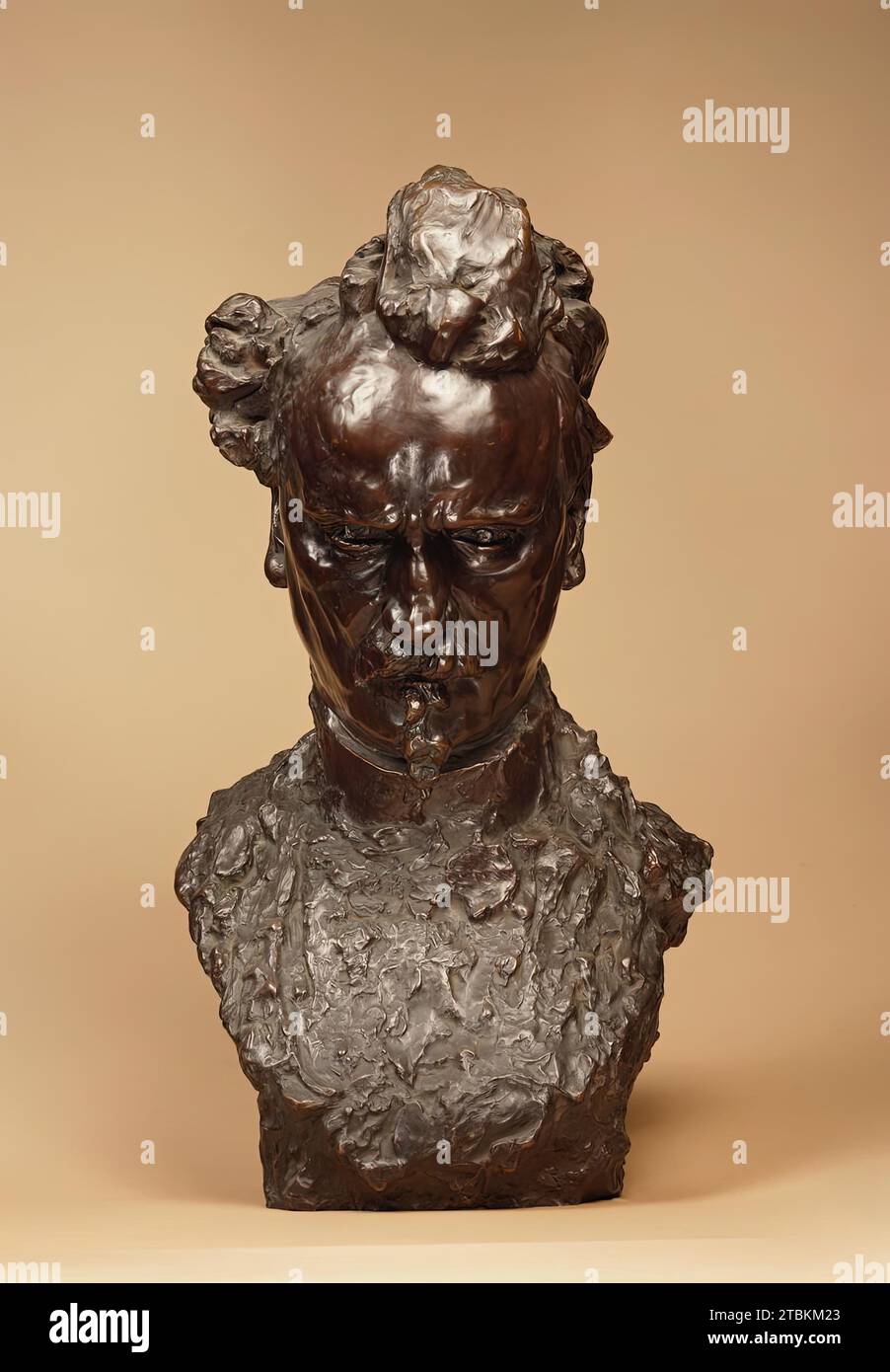 Victor-Henri Marquis de Rochefort-Luçay, before 1897. Sculpture of a ...