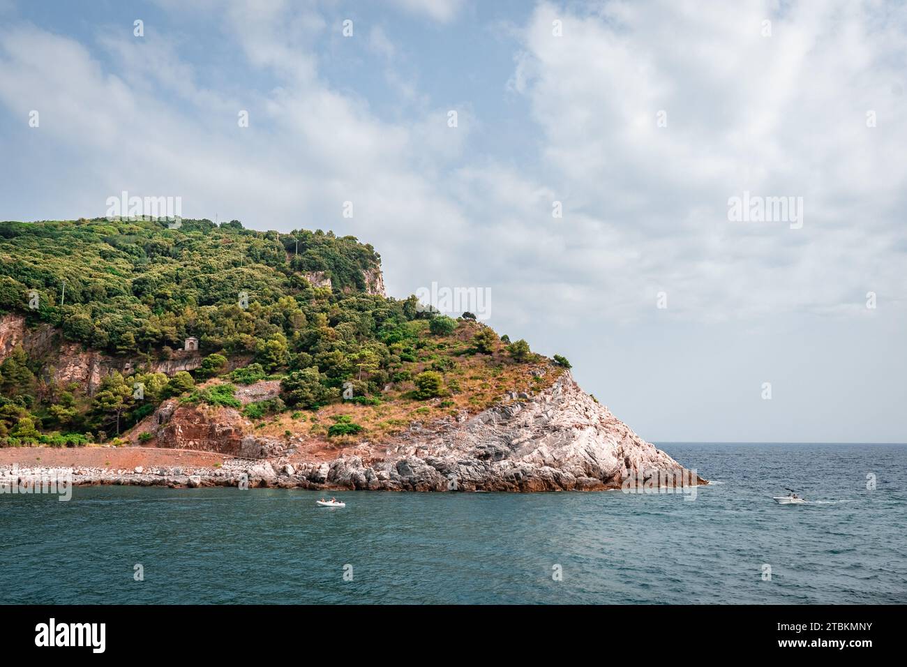 Beautiful rocky sea coast of palmaria hi-res stock photography and ...