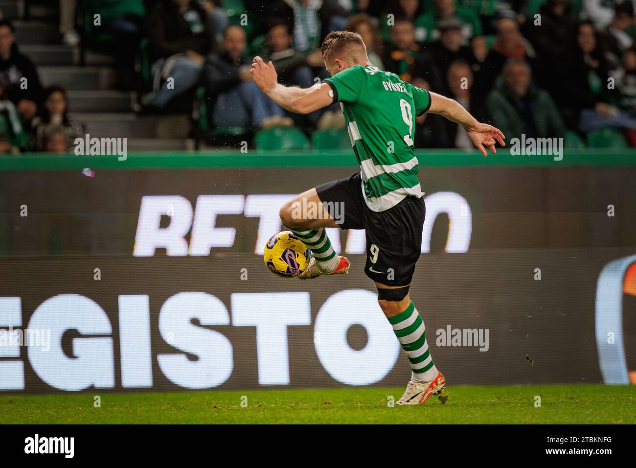 Viktor Gyokeres during Liga Portugal 23/24 game between Sporting CP and ...