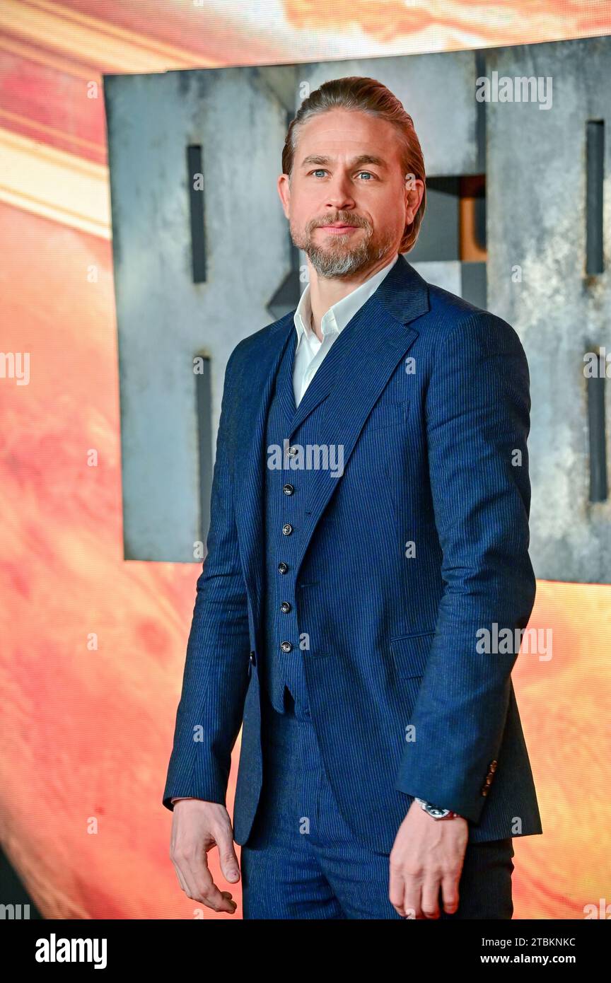 London, UK. 7th Dec, 2023. Charlie Hunnam attends the Rebel Moon - Part ...