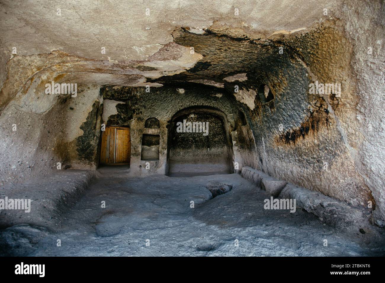 Inside Vardzia cave monastery in Georgia Stock Photo - Alamy
