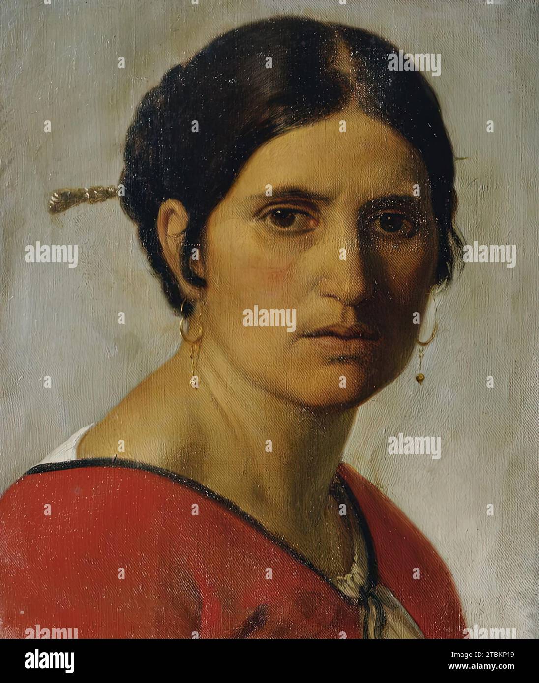 Peasant top female hi-res stock photography and images - Alamy