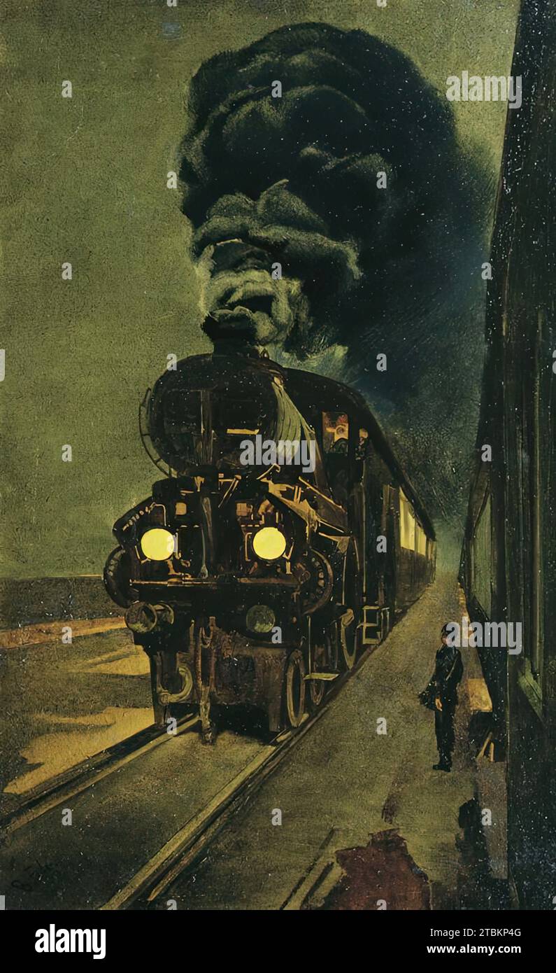 The express train, 1924 Stock Photo - Alamy