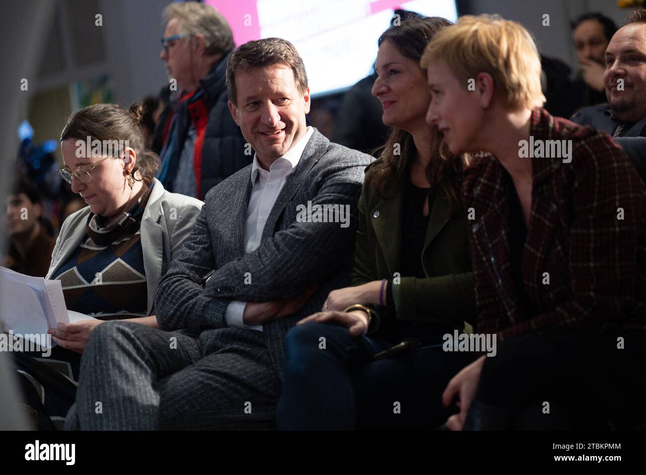 Europe Ecologie Les Verts (EELV) Senator Yannick Jadot, French ...