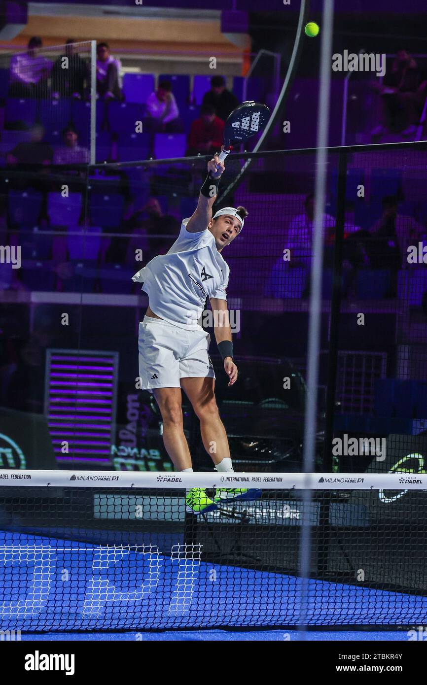 Milan, Italy. 07th Dec, 2023. Galan Alejandro (ESP) seen in action ...