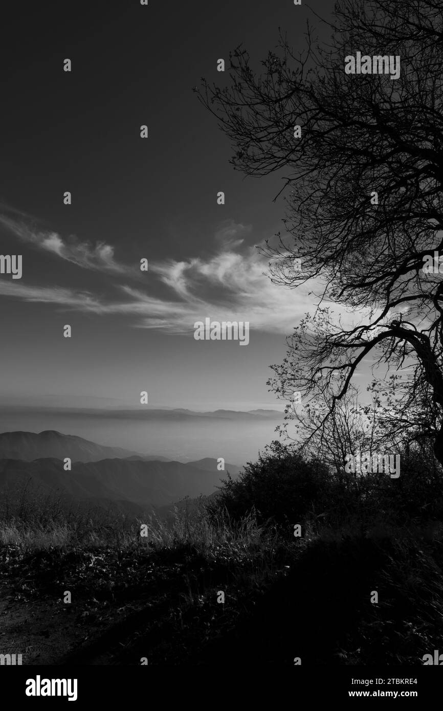 Mountain view Black and White Stock Photos & Images - Alamy