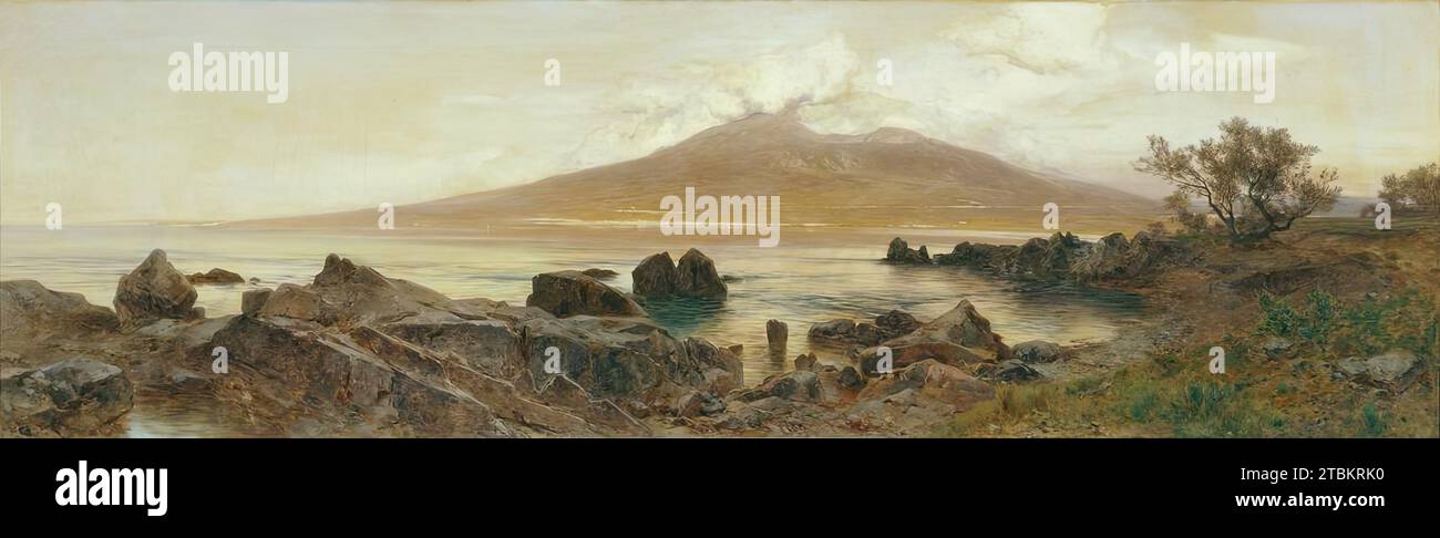 Vesuvius erupting bay hi-res stock photography and images - Alamy