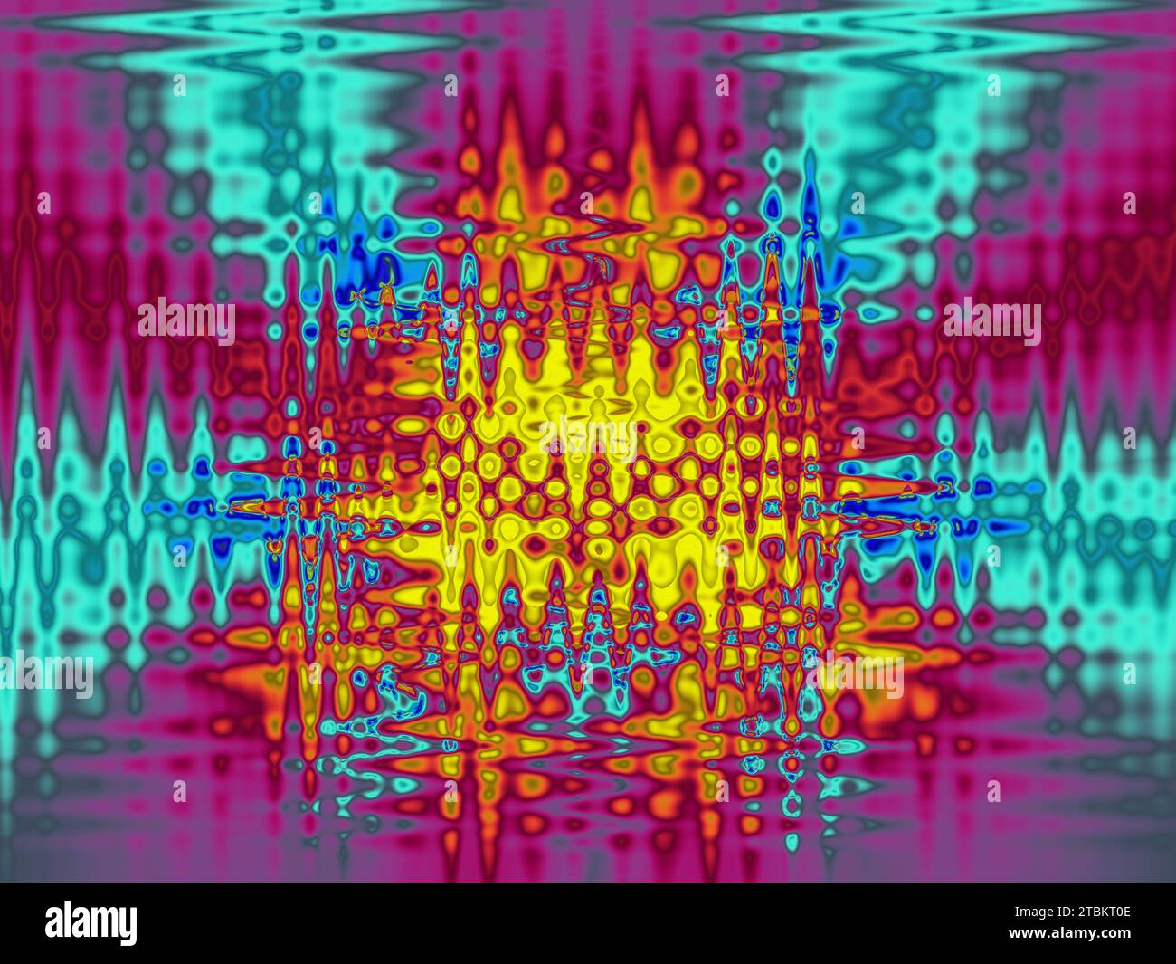 Wave fractal hi-res stock photography and images - Alamy