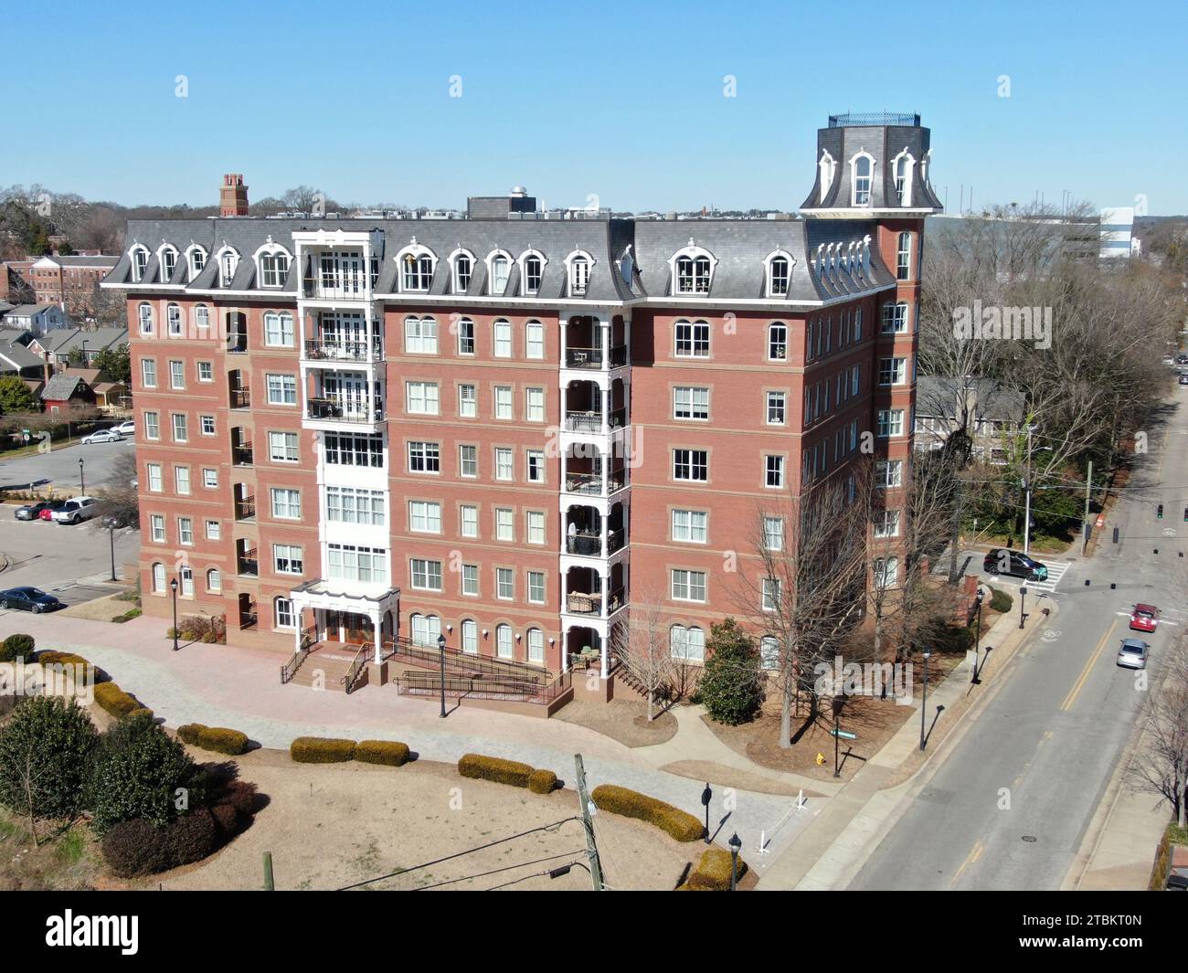 Drone view modern glass hi-res stock photography and images - Alamy