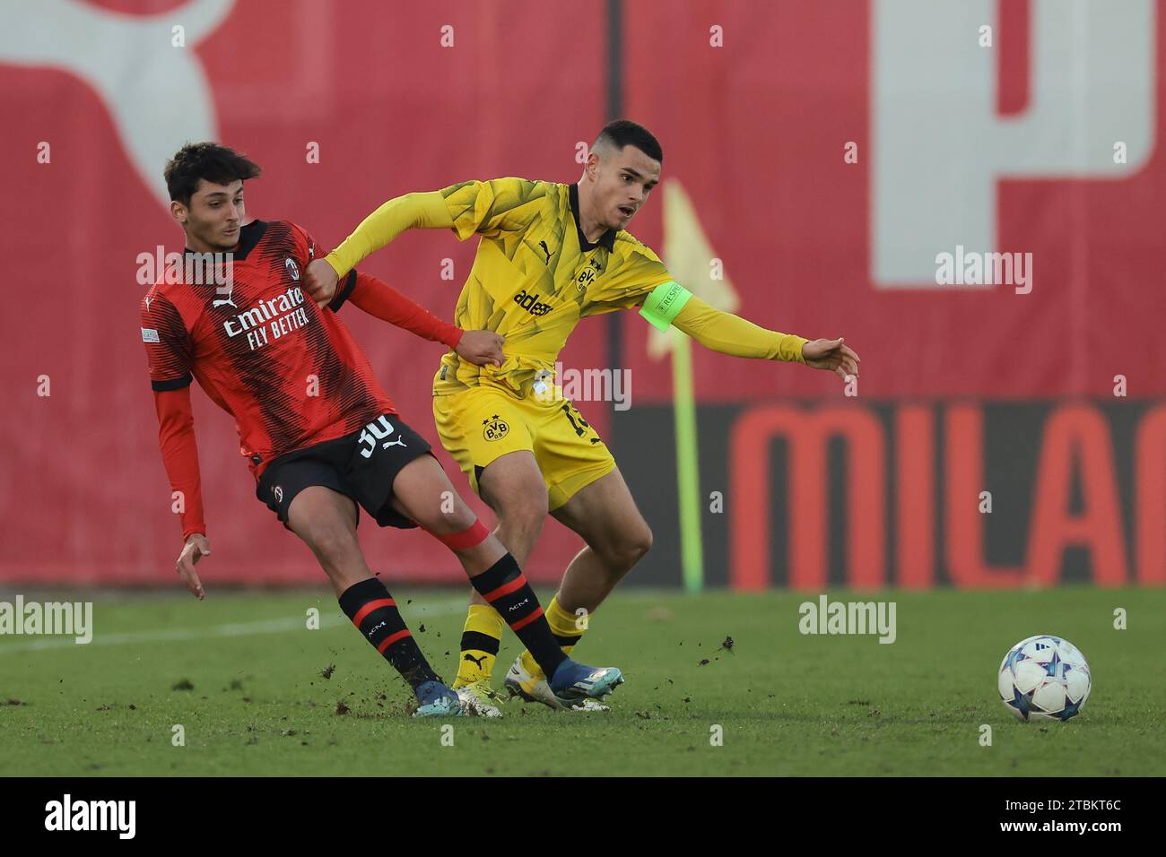 Milan, Italy. 28th Nov, 2023. Kjell-Arik Watjen of Borussia Dortmund ...