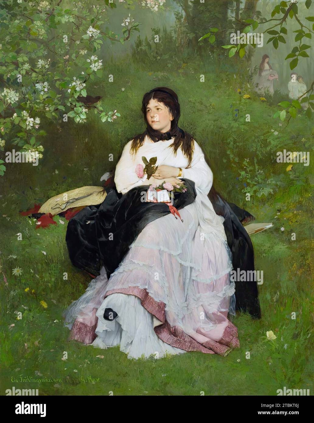 A spring fairy tale, 1872 Stock Photo - Alamy