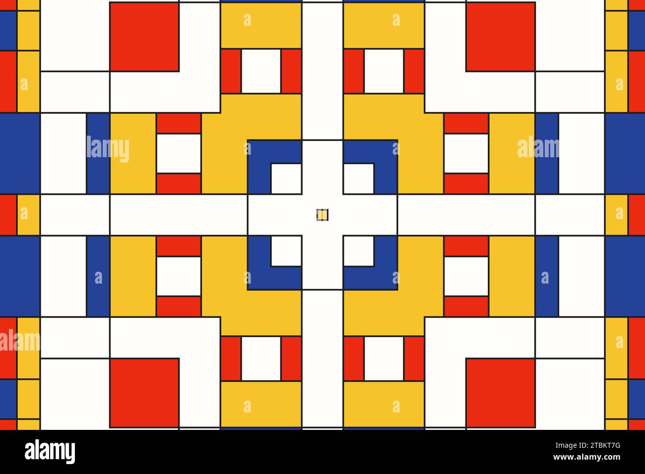 Mondrian style hi-res stock photography and images - Alamy