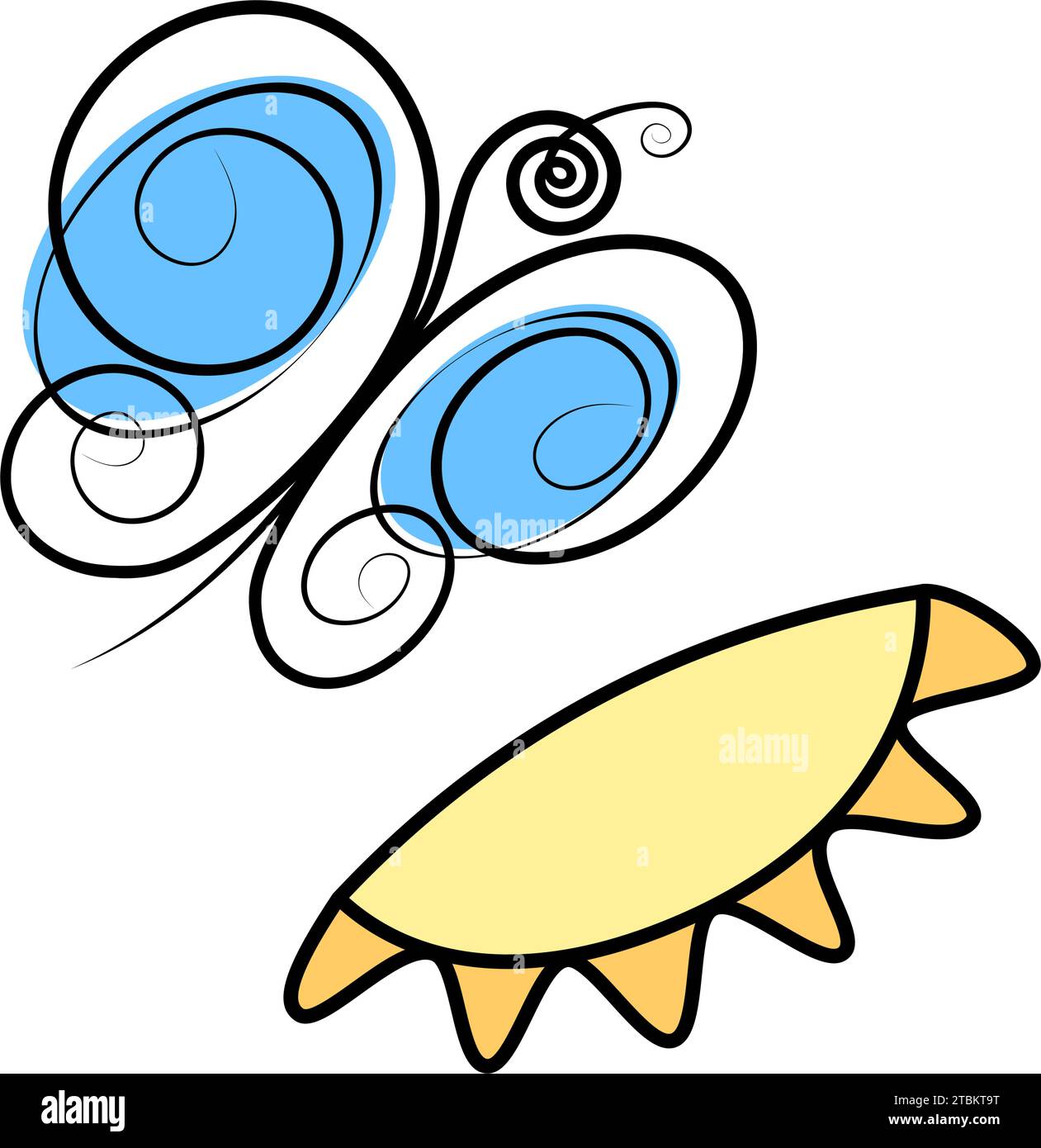 Plant for sun or partial shade Cut Out Stock Images & Pictures - Alamy