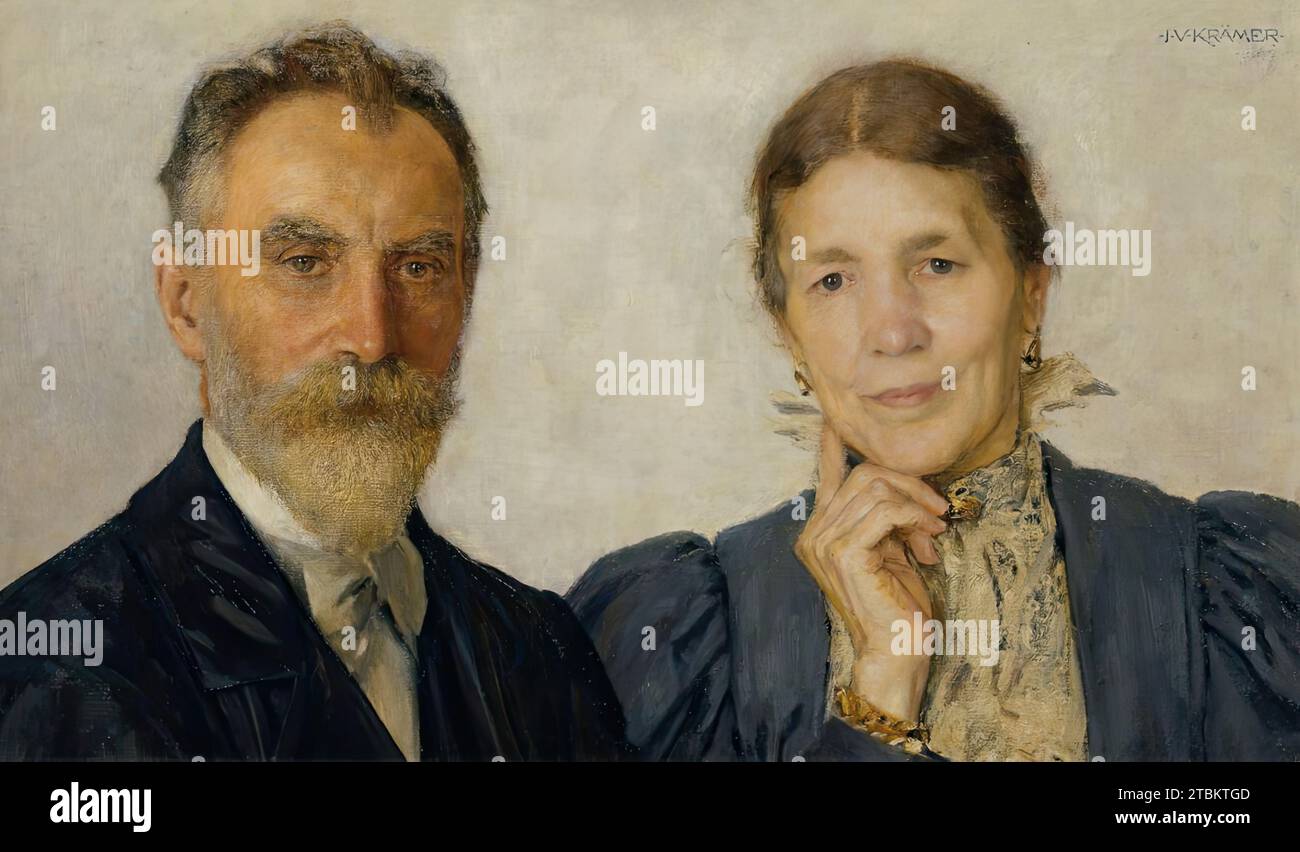 The artist's parents, 1905 Stock Photo - Alamy